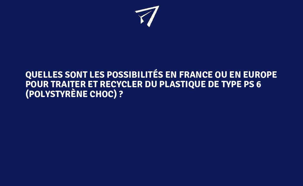 Quelles sont les possibilités en France ou en Europe pour traiter et ...