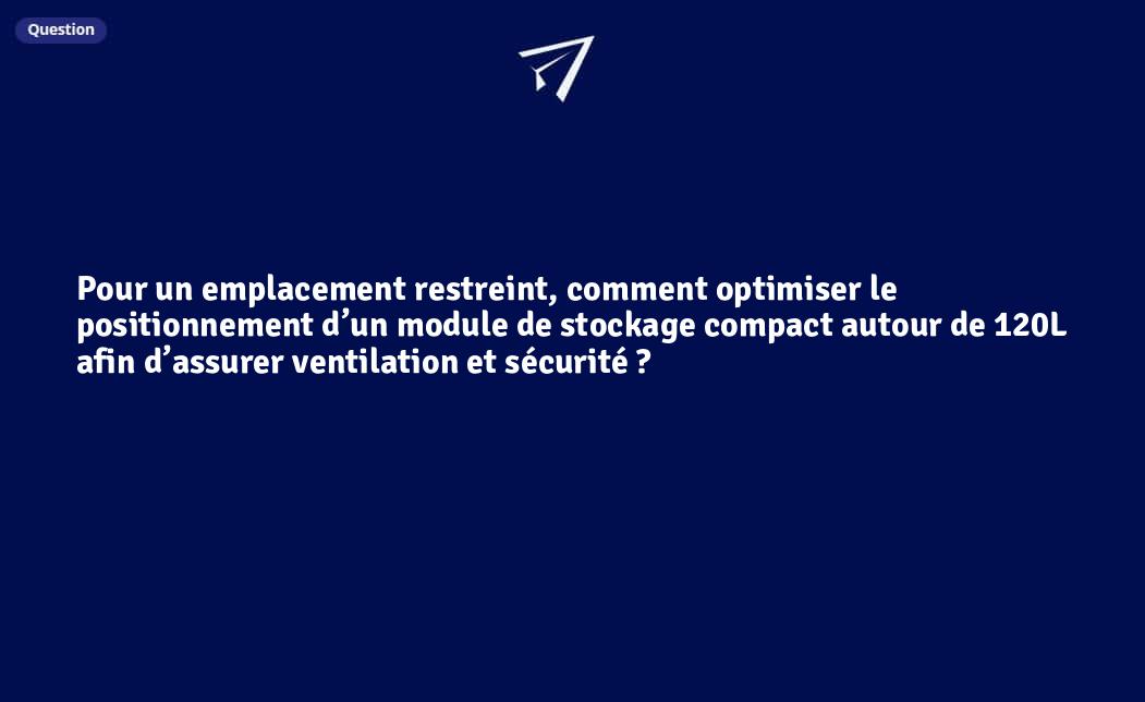 Pour un emplacement restreint, comment optimiser le positionnement d’un ...