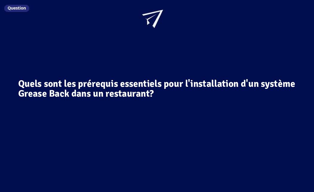 Quels sont les prérequis essentiels pour l'installation d'un système ...