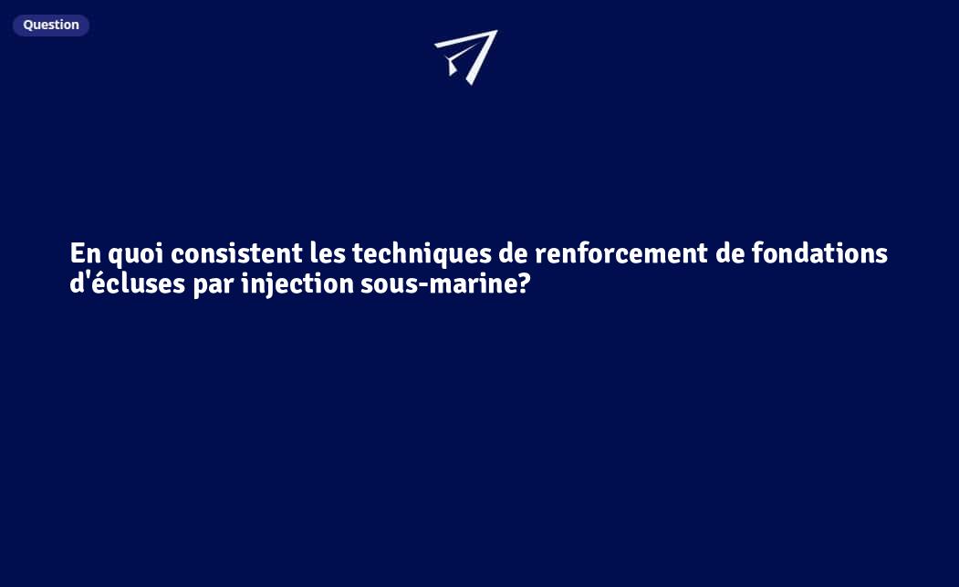 En quoi consistent les techniques de renforcement de fondations d ...