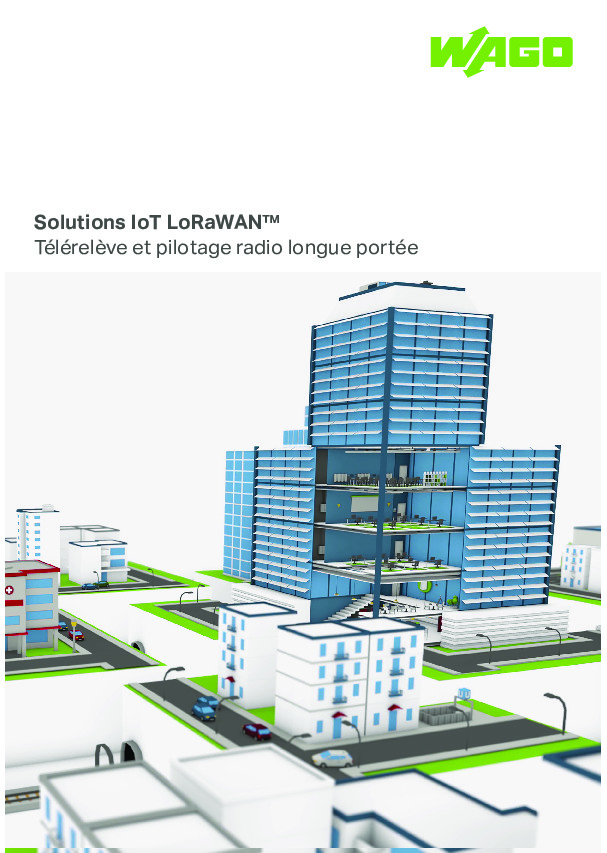 Brochure - Wago - solutions iot lorawan - Wago france - FranceEnvironnement