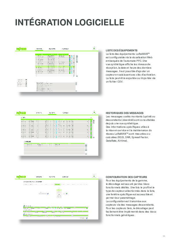 Brochure - Wago - solutions iot lorawan - Wago france - FranceEnvironnement