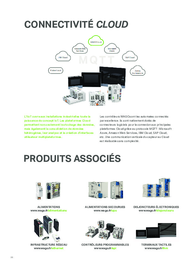 Brochure - Wago - solutions iot lorawan - Wago france - FranceEnvironnement