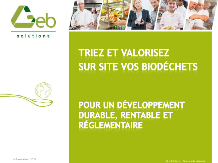 Brochure - Présentation geb - Geb solutions - FranceEnvironnement