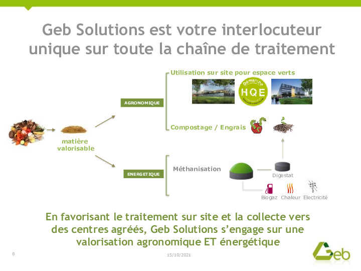 Brochure - Présentation geb - Geb solutions - FranceEnvironnement
