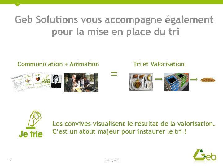 Brochure - Présentation geb - Geb solutions - FranceEnvironnement