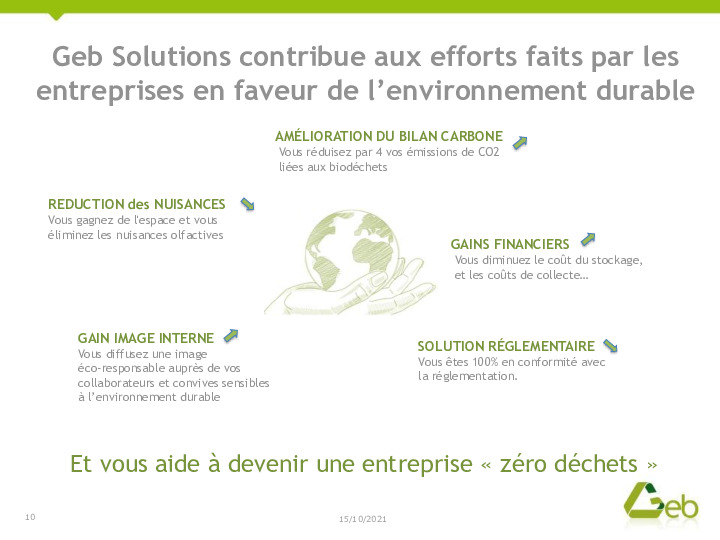 Brochure - Présentation geb - Geb solutions - FranceEnvironnement
