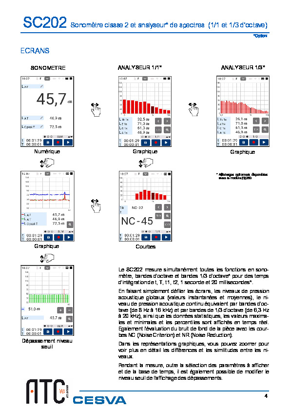 Brochure - Doc sc202 - atc2021 - Cesva® - FranceEnvironnement