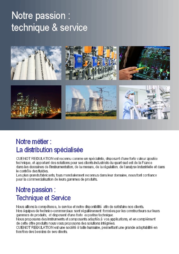 modèle plaquette de présentation