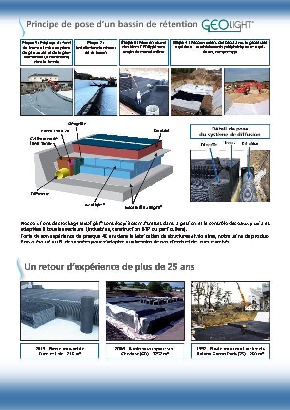 Brochure - Jch - geolight- stockage d'eaux pluviales - John cockerill ...