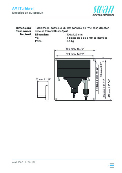 Brochure - Manuel d'utilisation ami_turbiwell - Swan instruments d ...