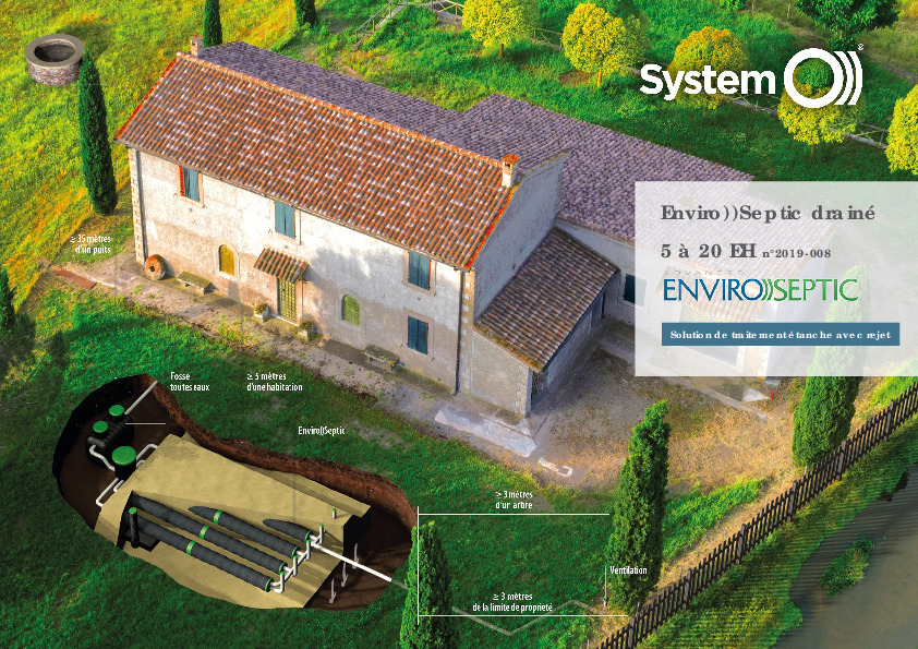Brochure - Fiche technique enviroseptic drainé - Enviroseptic® - FranceEnvironnement