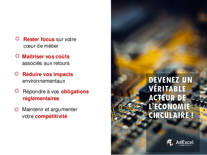Brochure - Présentation reeso&3r_fr - Adexcel group - FranceEnvironnement
