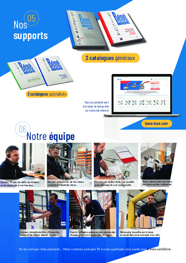 Brochure - Plaquette d'information sur les services et produits de bene ...