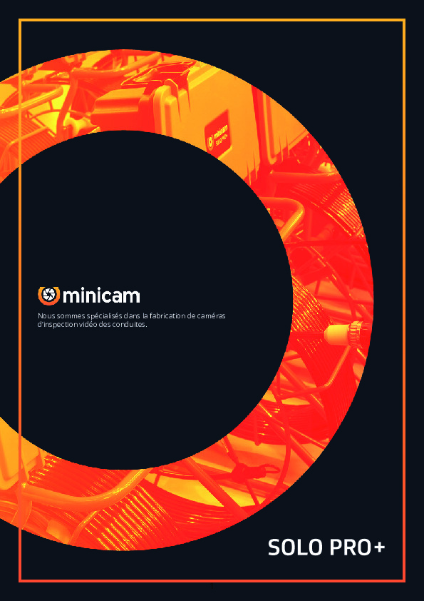 Brochure - Minicam - solopro plus caméra jonc poussé - Sewerdev ...