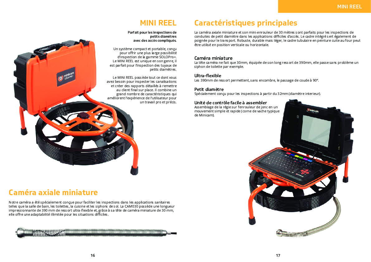 Brochure - Minicam - solopro plus caméra jonc poussé - Sewerdev ...