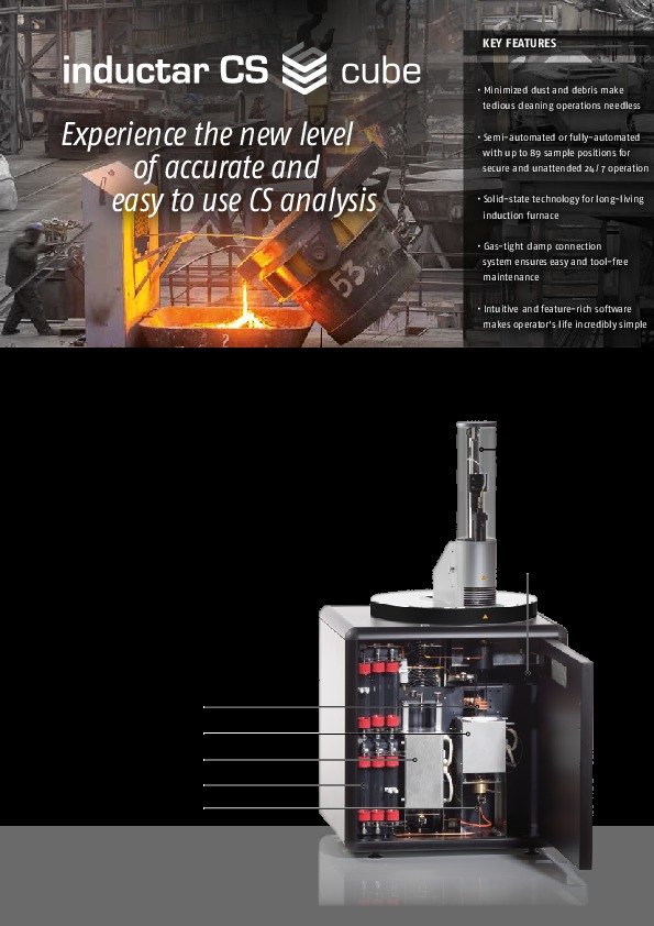 Brochure - Flyer_inductar cs cube - Elementar® - FranceEnvironnement