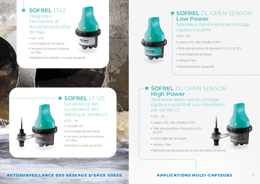 PDF - Documentation sofrel dl4w - Lacroix environment - FranceEnvironnement
