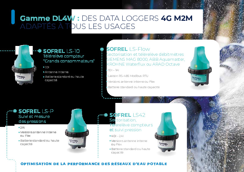PDF - Documentation sofrel dl4w - Lacroix environment - FranceEnvironnement