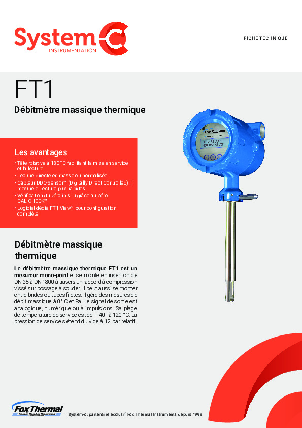 Brochure - Fox_ft1_ft_ns1820_fr v2_bat - System-c instrumentation ...