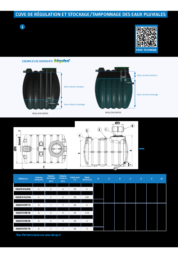 Brochure - Web_flyer a4 réguléo cuve - Simop - FranceEnvironnement