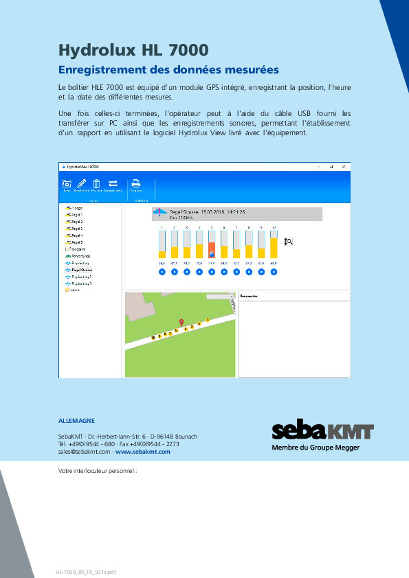 Brochure - Hydrolux-hl-7000_br_fr - Seba-service - FranceEnvironnement