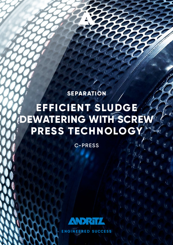 Brochure - Screw press andritz cpress english - Andritz sas ...