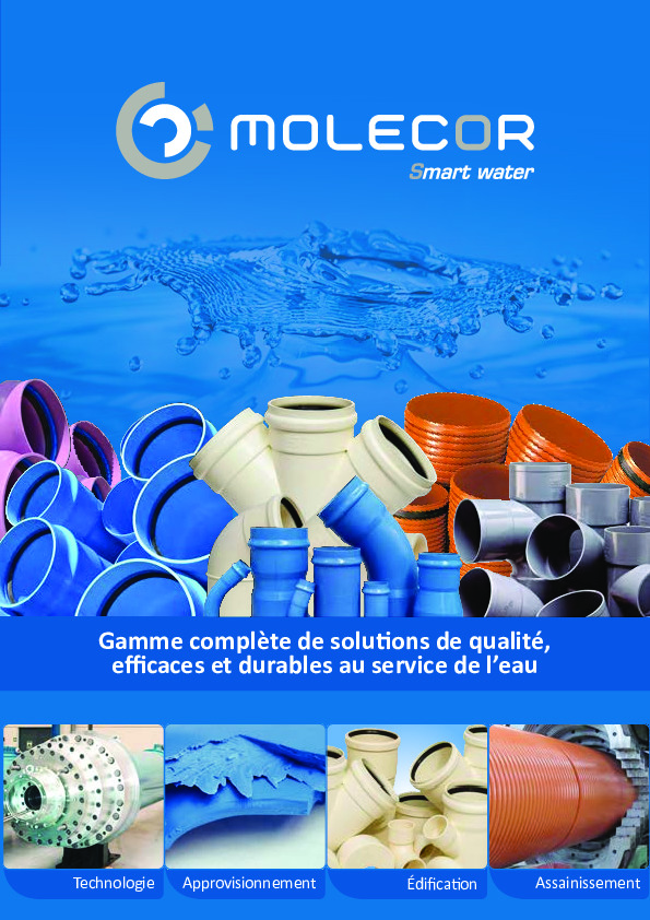 Brochure - Molecor présentation - Molecor - FranceEnvironnement