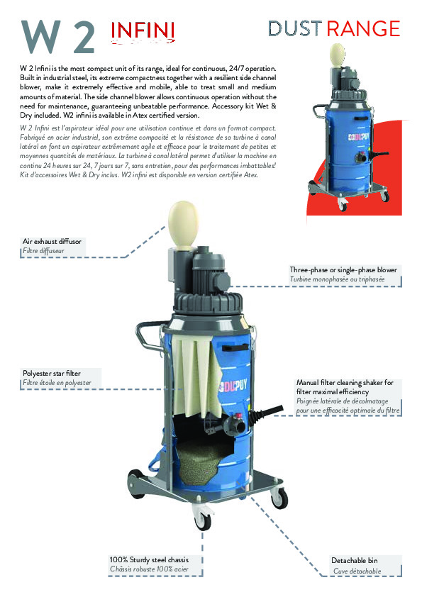 Brochure - Dust_heavy_dust_fr - Dupuy vacuums - FranceEnvironnement