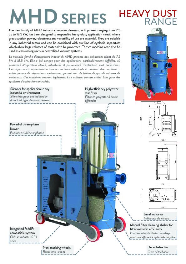 Brochure - Dust_heavy_dust_fr - Dupuy vacuums - FranceEnvironnement