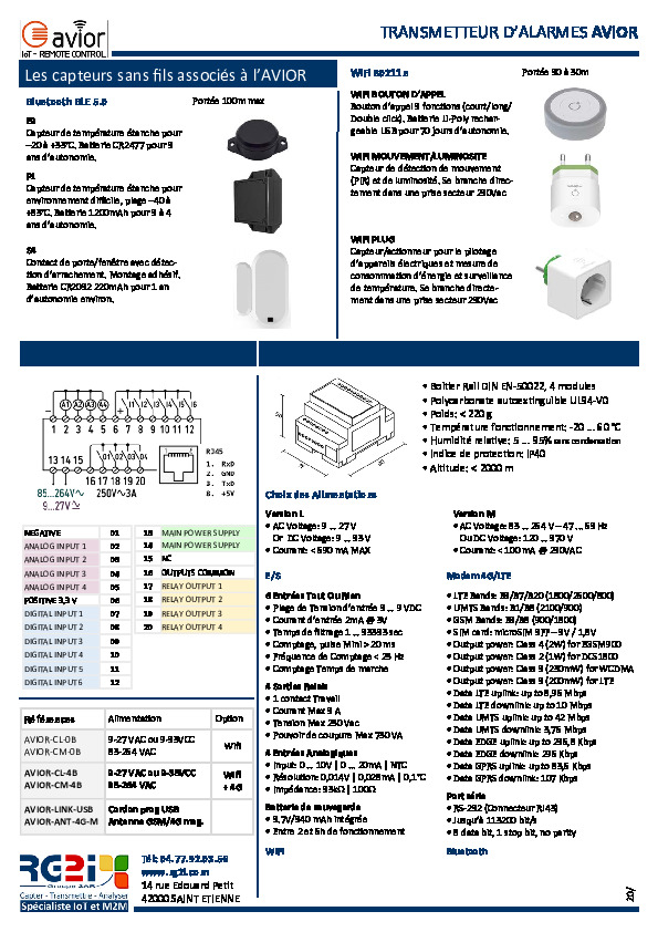 Brochure - Fc_avior - Rg2i - FranceEnvironnement