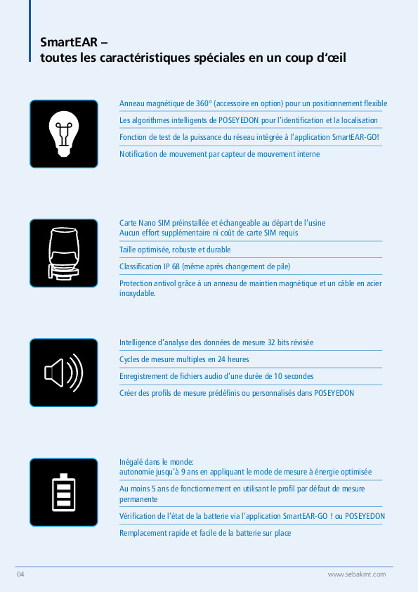 Brochure - Smartear_br_fr - Seba-service - FranceEnvironnement