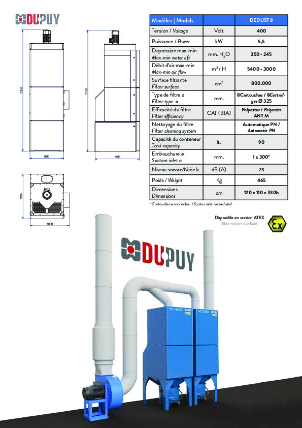 Brochure - Dedust_fr - Dupuy vacuums - FranceEnvironnement