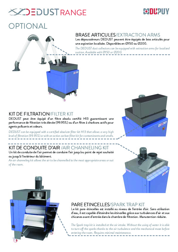 Brochure - Dedust_fr - Dupuy vacuums - FranceEnvironnement