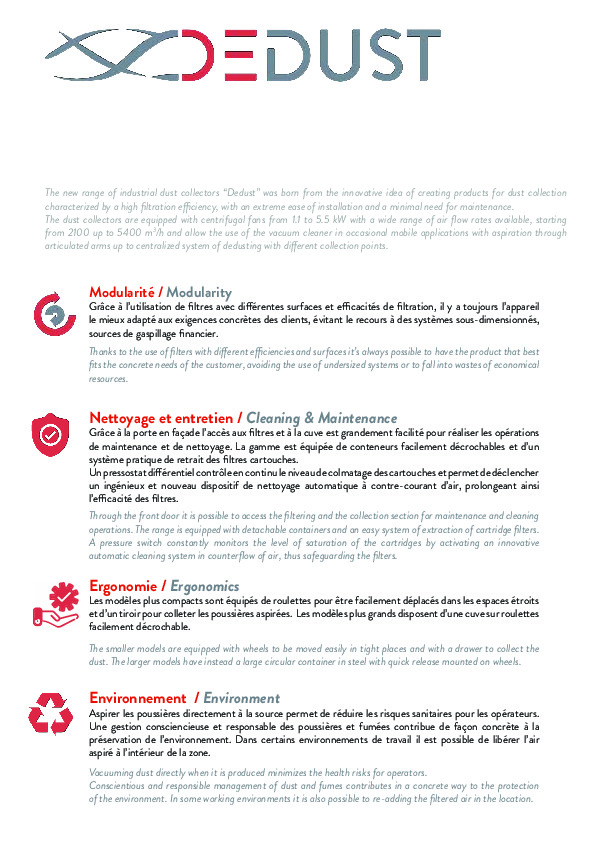 Brochure - Dedust_fr - Dupuy vacuums - FranceEnvironnement