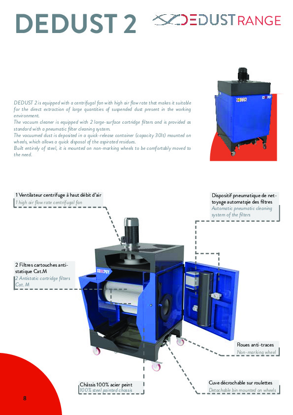 Brochure - Dedust_fr - Dupuy vacuums - FranceEnvironnement