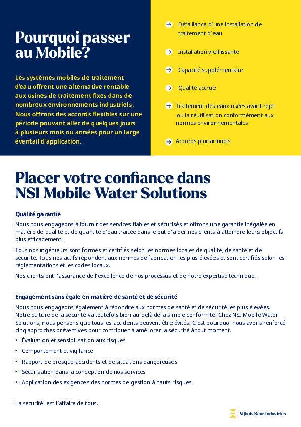 Brochure - Brochure mobile water solutions - Nsi mobile water solutions ...