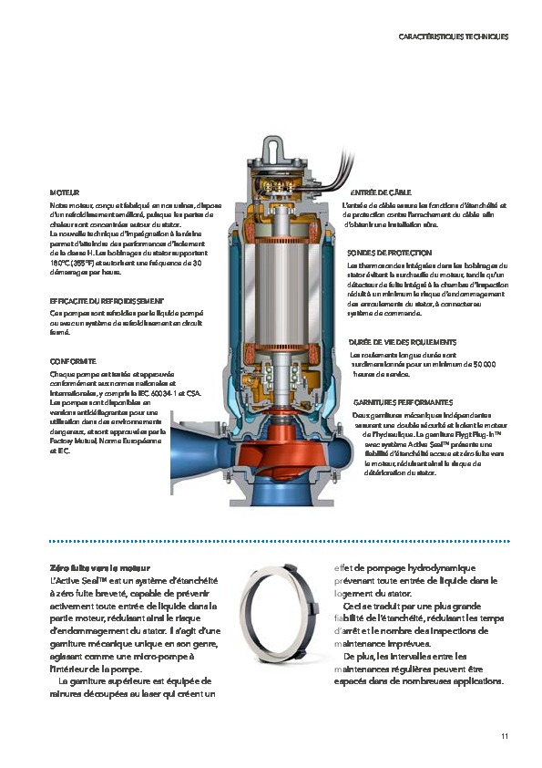Brochure - Brochure : pompes flygt n.pdf - Xylem water solutions france ...