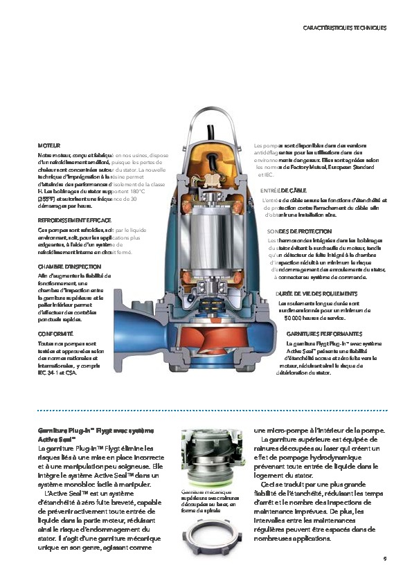 Brochure - Brochure : pompes flygt n.pdf - Xylem water solutions france ...