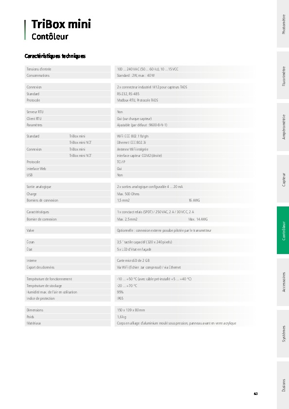 Brochure - Catalogue produits aquams 2021 - compress5mo - Aqua monitoring system s.a.s ...
