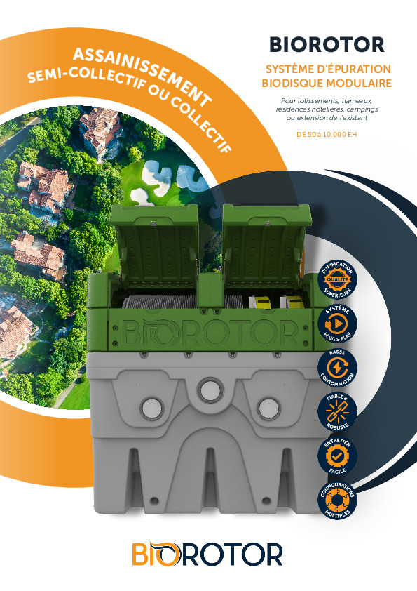 Brochure - Brochure biorotor - Biorotor - FranceEnvironnement