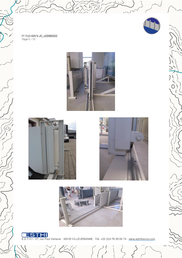 Brochure - Fiche technique portail jpc - Esthi - FranceEnvironnement