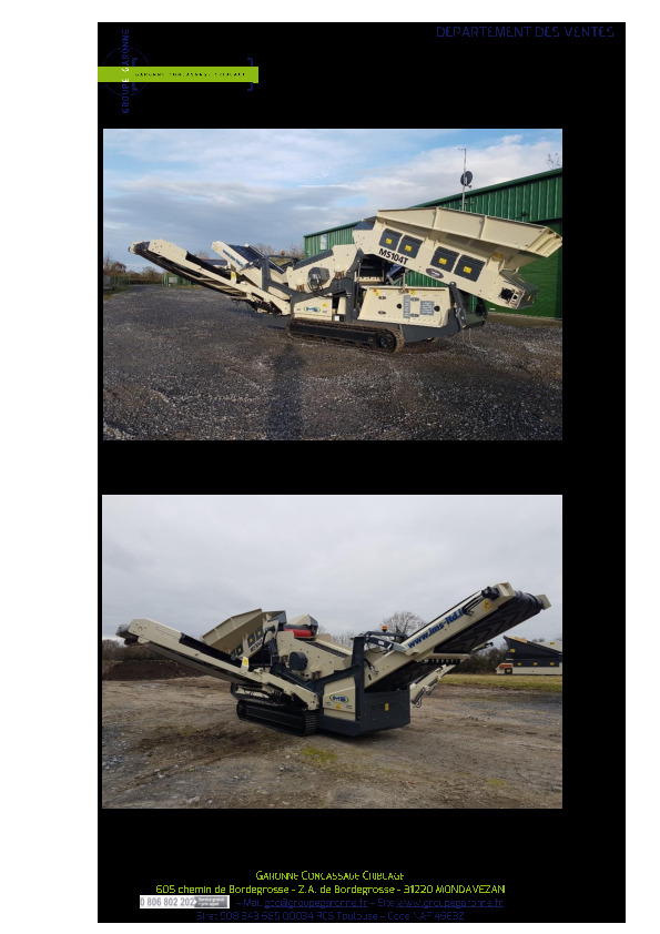 Brochure - Fiche technique_scalpeur ms104t - Garonne concassage ...