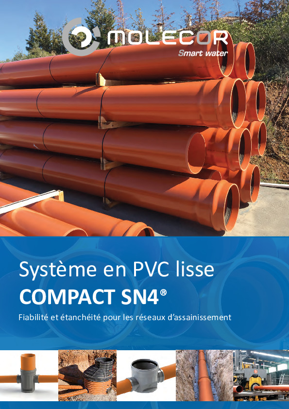 Brochure - Brochure compact sn4® - Molecor® - FranceEnvironnement
