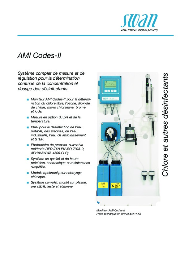 Brochure Ffr fr ami codes ii Swan Instruments D analyses Sarl brochure-ffr-fr-ami-codes-ii-swan-instruments-d-analyses-sarl