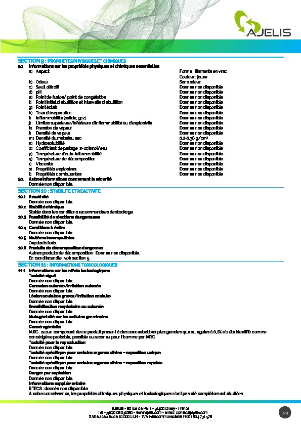 Brochure - Metalicapt-mfh11 fr fiche de données de sécurité - Ajelis sas - FranceEnvironnement