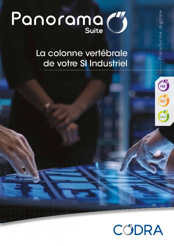 Brochure - Brochure panorama suite - Codra - FranceEnvironnement