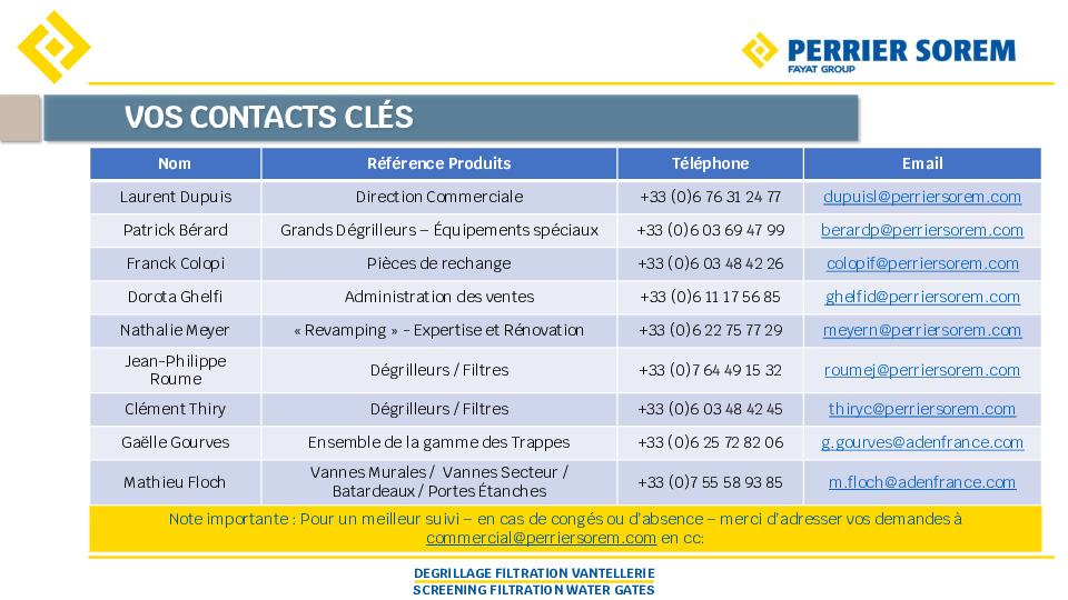Brochure - Guide client perrier sorem - Perrier sorem - FranceEnvironnement