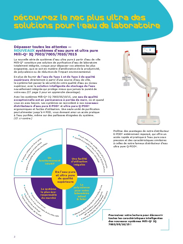 PDF - Brochure milli-q iq 7003 7005 7010 7015 - Merck millipore ...
