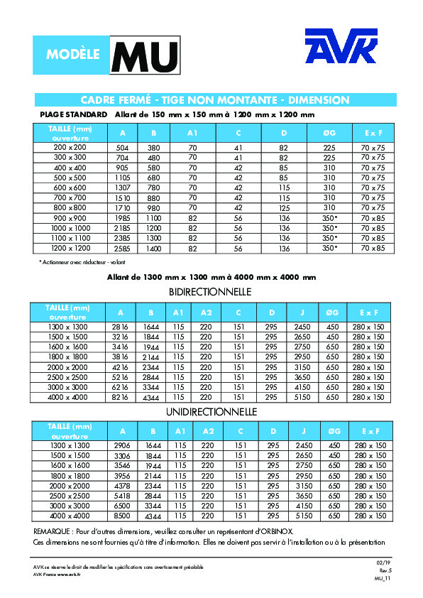 Brochure - Ft_vanne murale avec allonges tm & tnm_mu772_63_fr - Avk ...